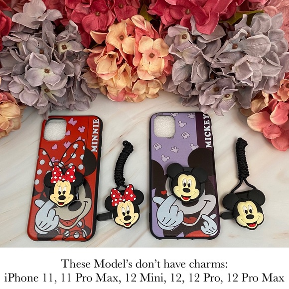 Accessories | Mickey Or Minnie Mouse Iphone Case With Lanyard And Pop ...